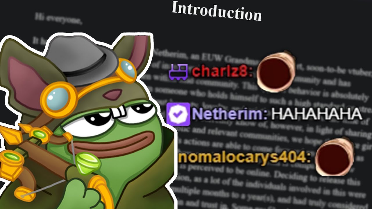 RATIRL and Drututt Drama Review with Netherim in CHAT - YouTube