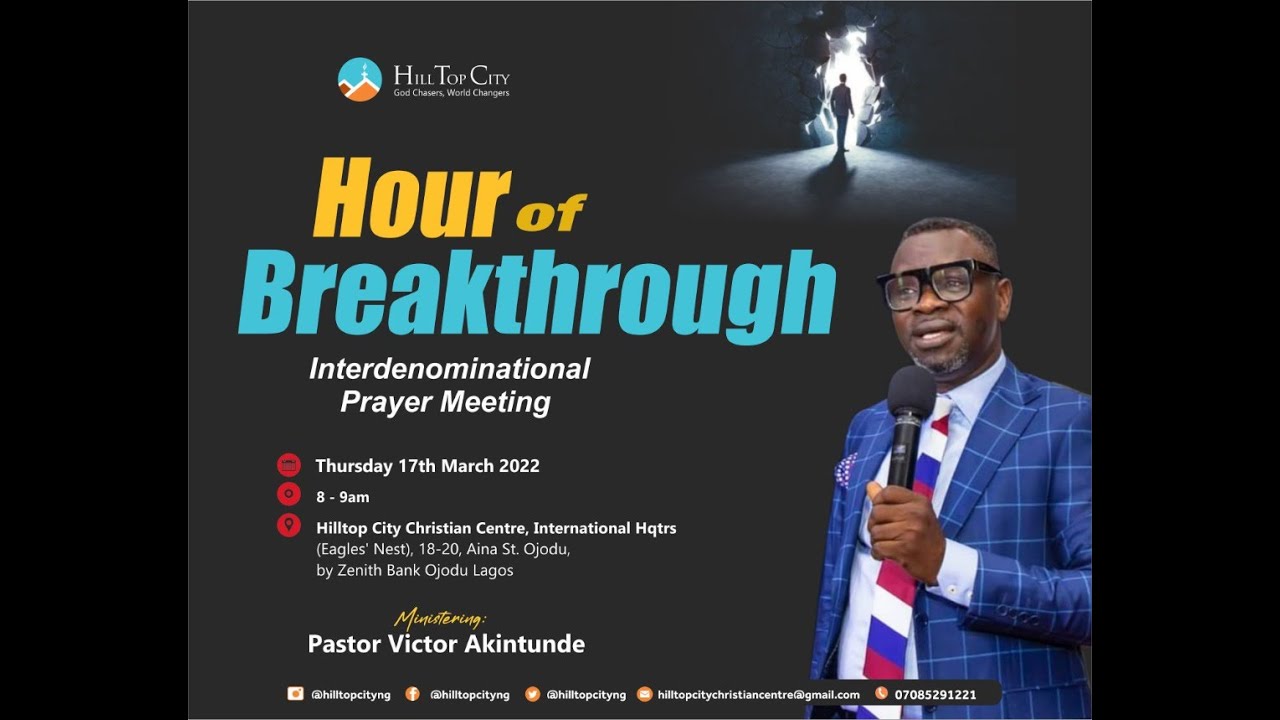 COMMAND THE MONTH | Pastor Victor Akintunde | 30TH SEPT | #hilltopcity ...