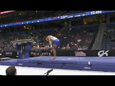 Tristen Nye | Vault | 2022 OOFOS U.S. Championships | Junior Men Day 2