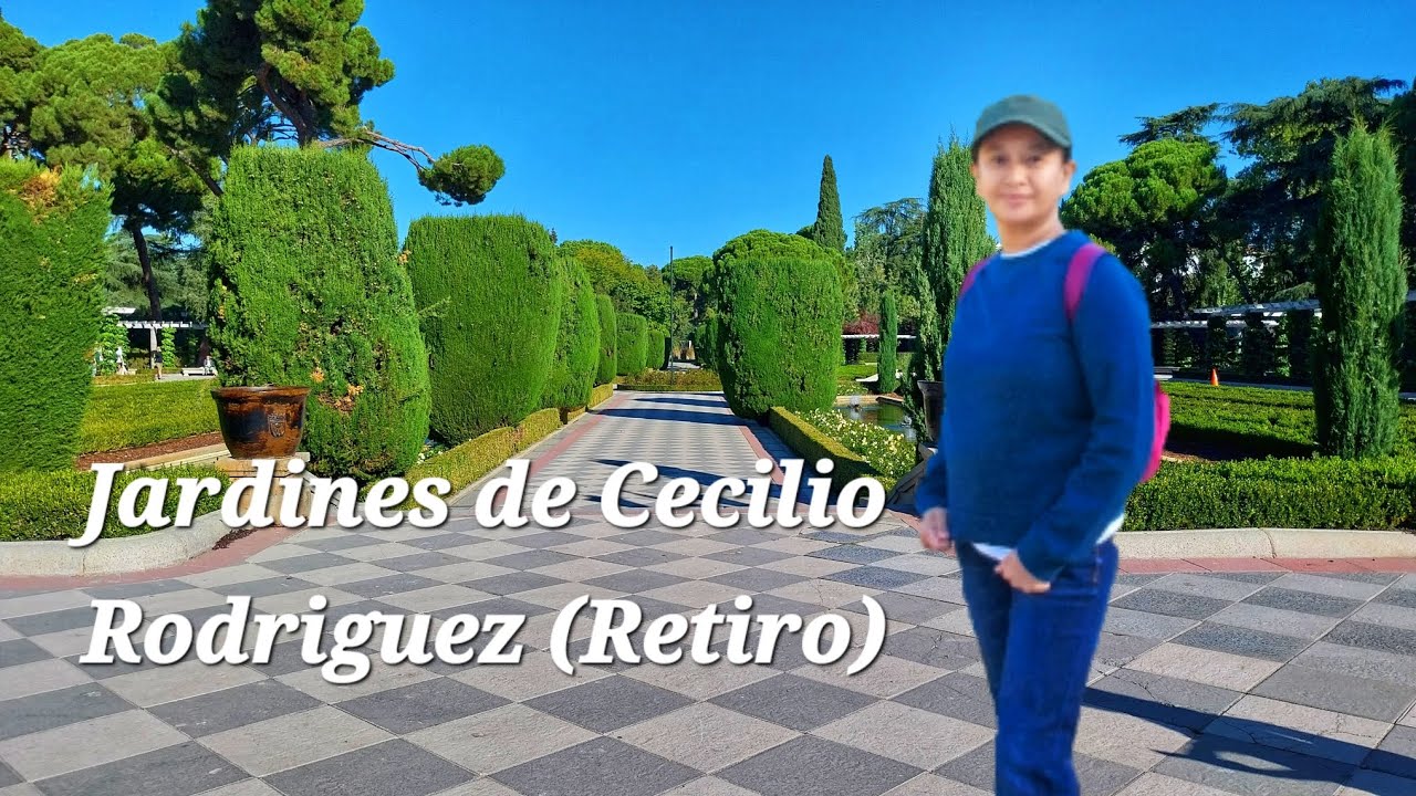 The Beautiful Garden in Retiro Park (Jardines de Cecilio Rodriguez ...