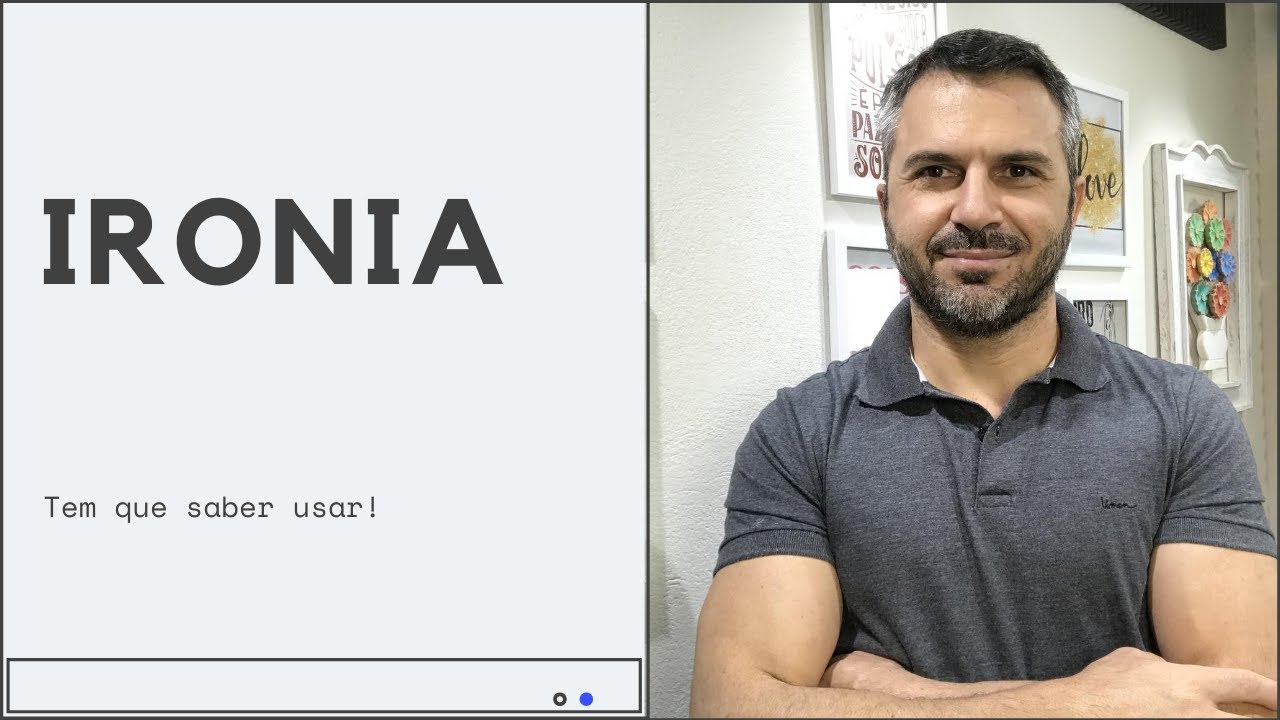 Quer ser IRÔNICO? - YouTube