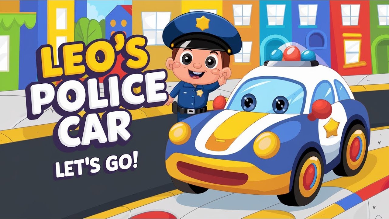 Leo's Police 🚓 Car |Leo's:2 Puzzles & Car's Game | Cartoon Video for ...