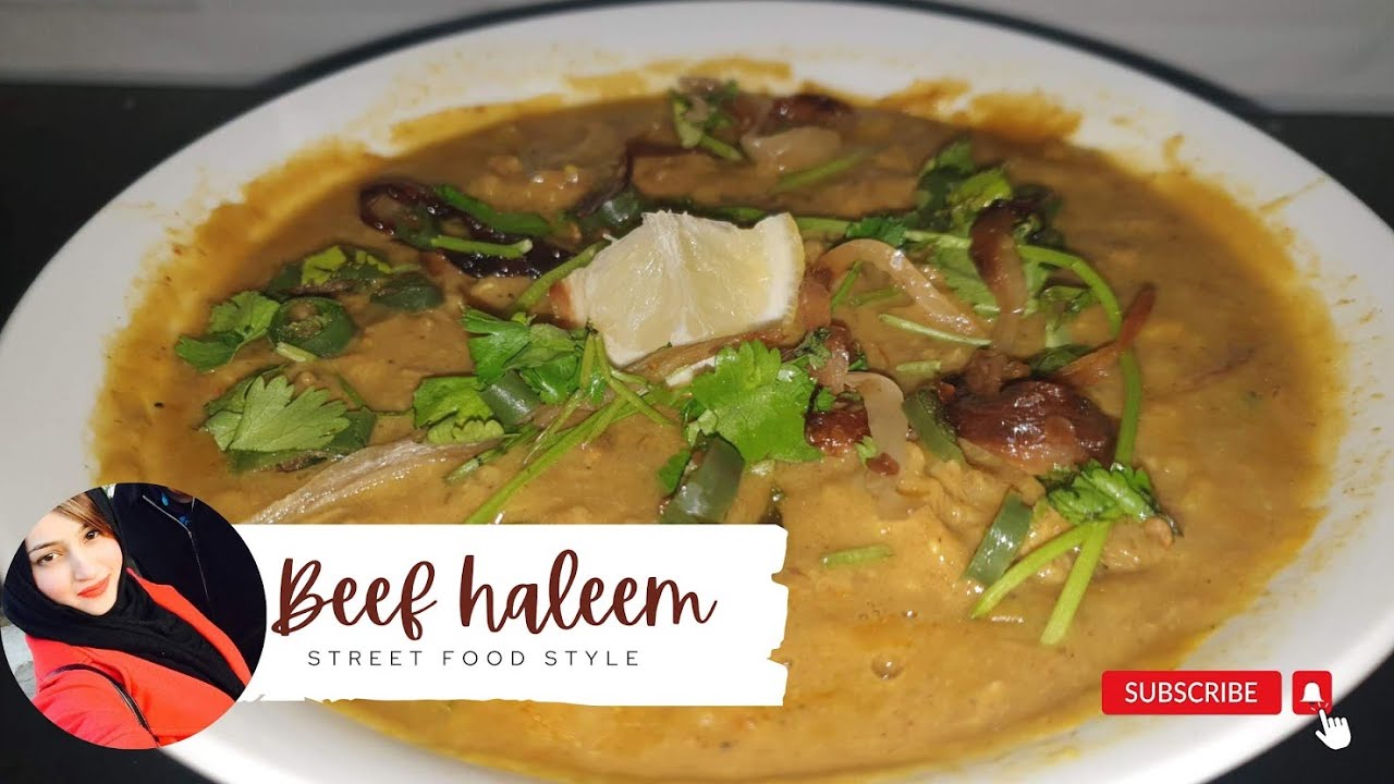 Spicy Beef Haleem Recipe #haleem #daleemrecipe #misschef #harissa # ...