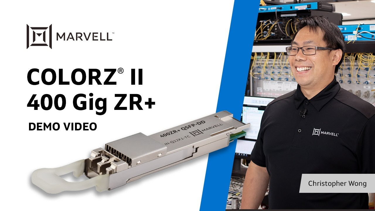 COLORZ II ZR+ Demo Video | Christopher Wong | Marvell Technology - YouTube