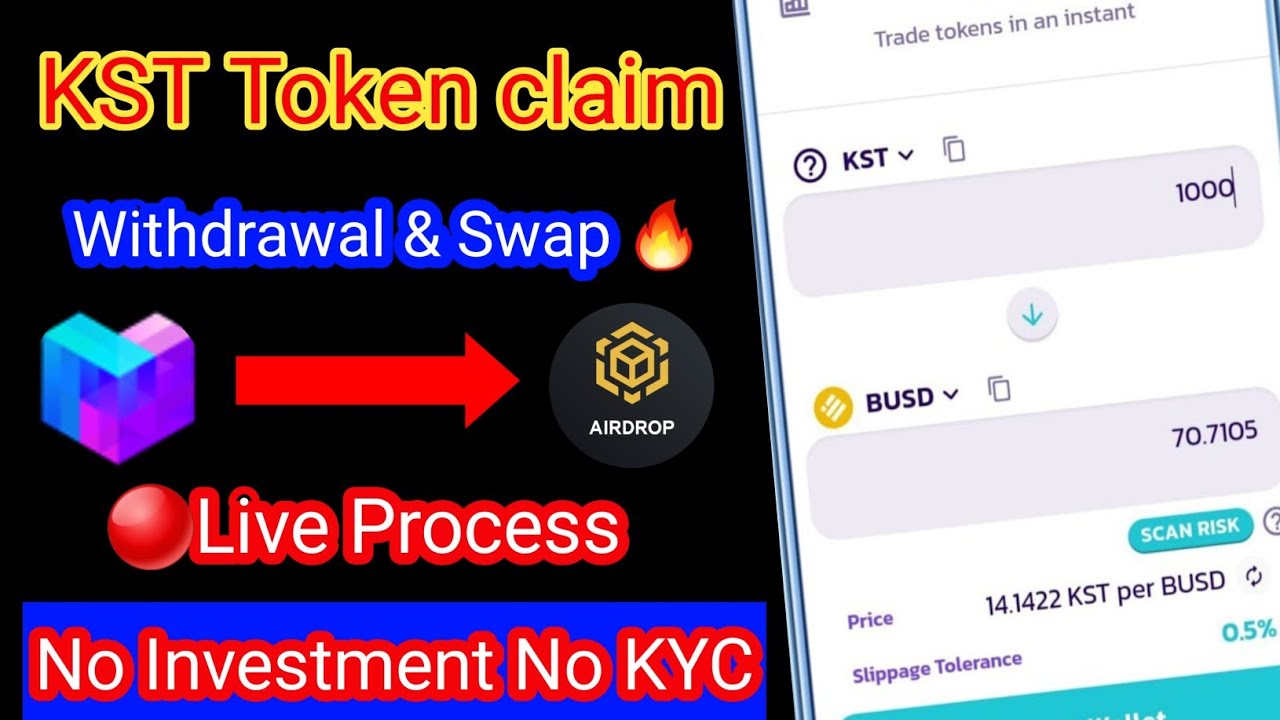 How to swap KoinSwap token||How to withdraw KST token||Swap KST token ...