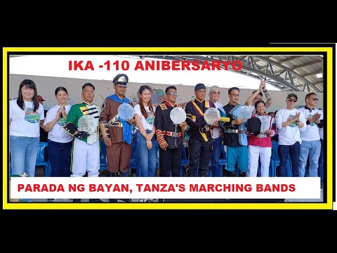 110TH TANZA DAY-PARADA NG BAYAN-TANZA'S MARCHING BANDS-FEBRUARY 27,2024 ...