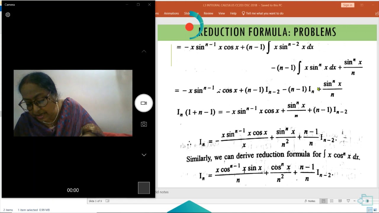Lec3 INTEGRAL CALCULUS for Sem 2 by RANJANA DUTTA - YouTube