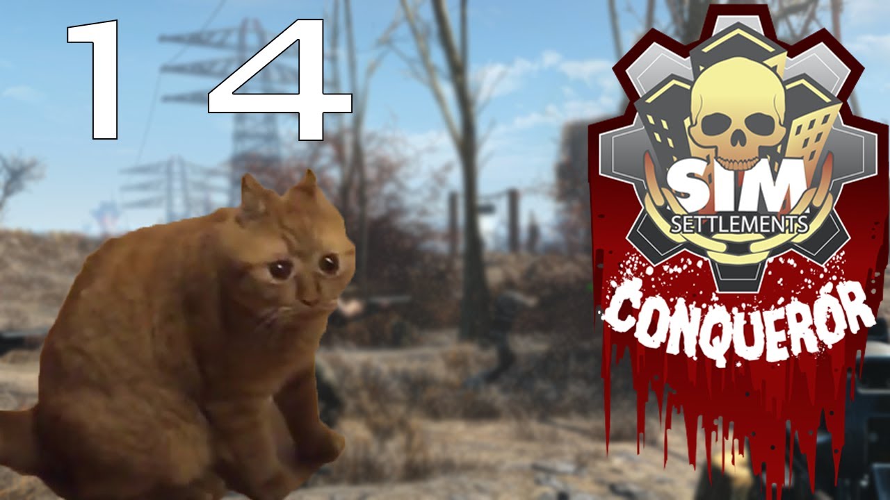 [14] Прохождение Fallout 4: Sim Settlements: Conqueror. Финал. - YouTube
