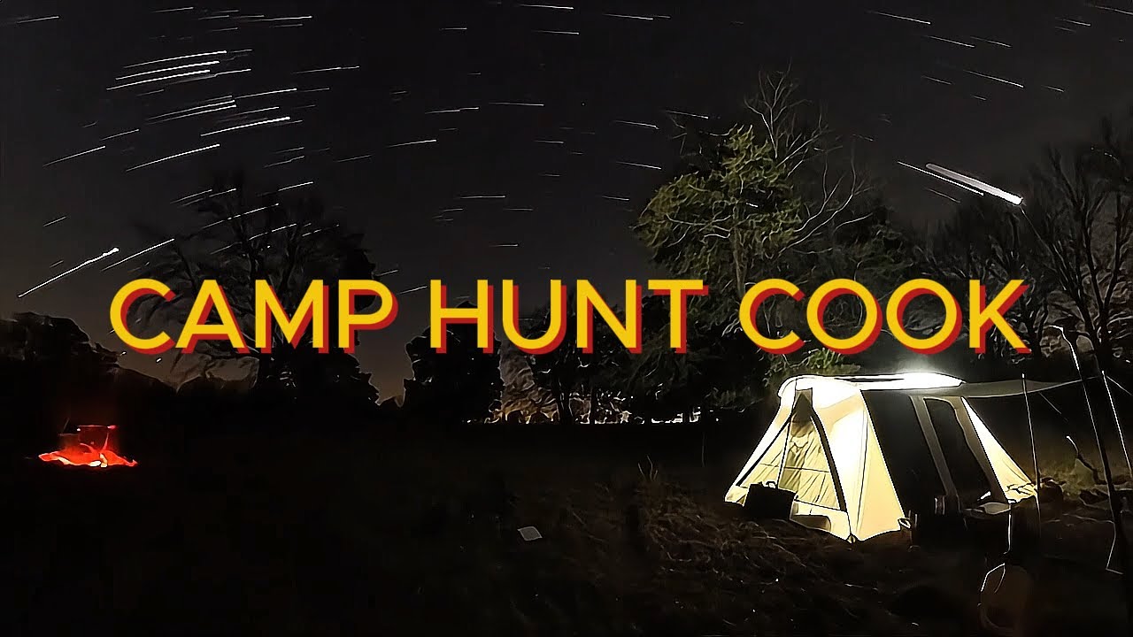 CAMP HUNT COOK - YouTube