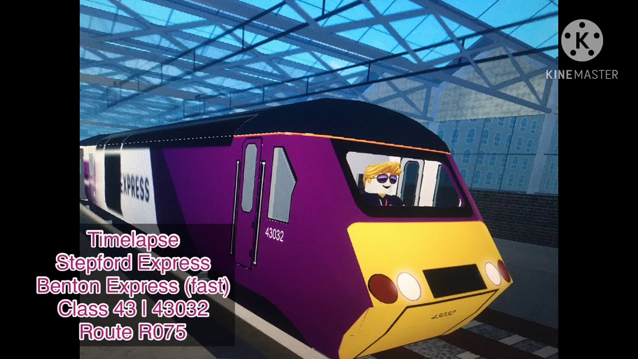 SCR Timelapse | Stepford Express | Benton Express (fast) | Class 43 ...