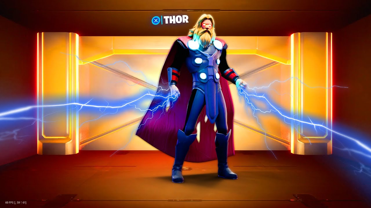 NEW THOR SKIN in FORTNITE SEASON 4! - YouTube