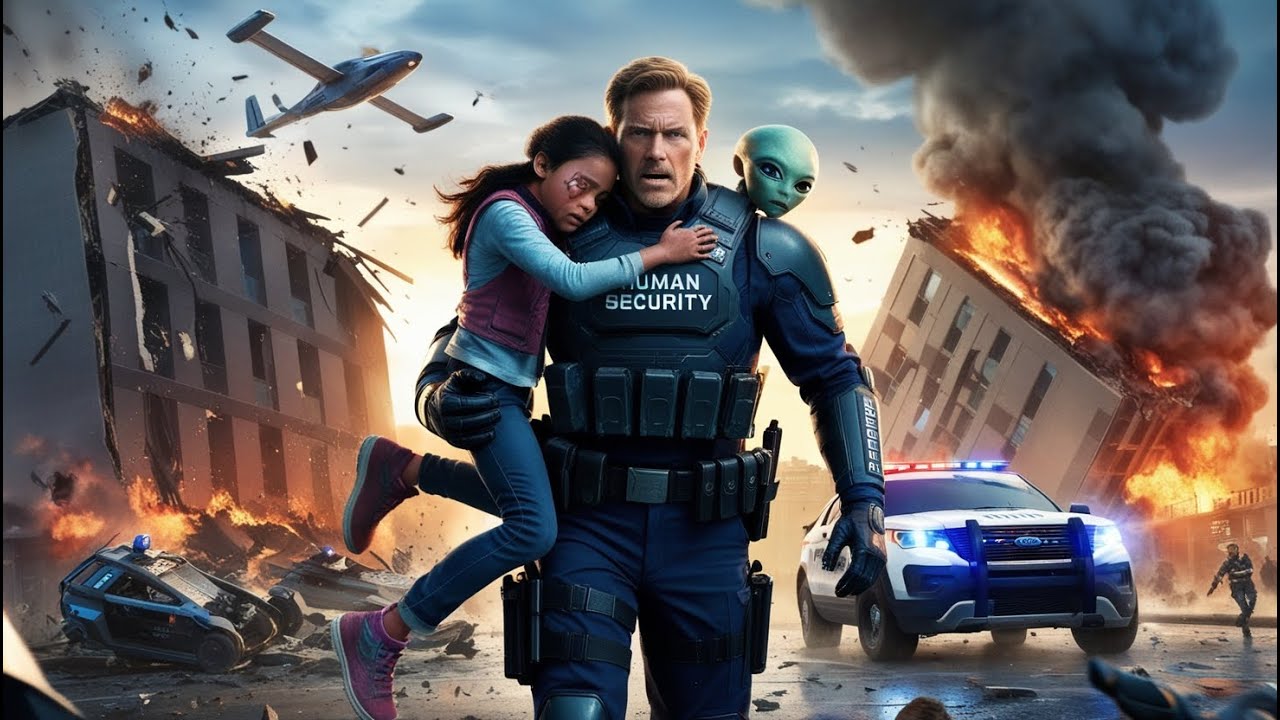 Beyond the Stars: "Human Security Officer Saves Alien Girl Just in Time ...