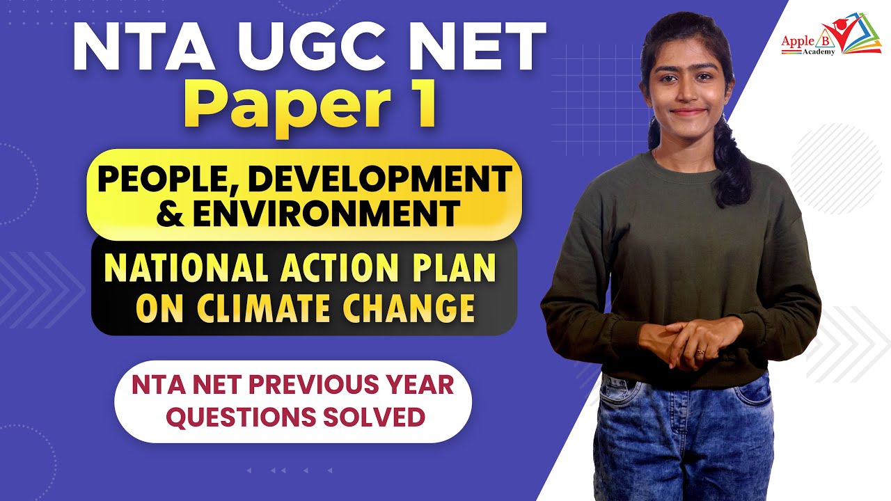 National Action Plan on Climate Change | NTA UGC NET Paper 1 Classroom ...