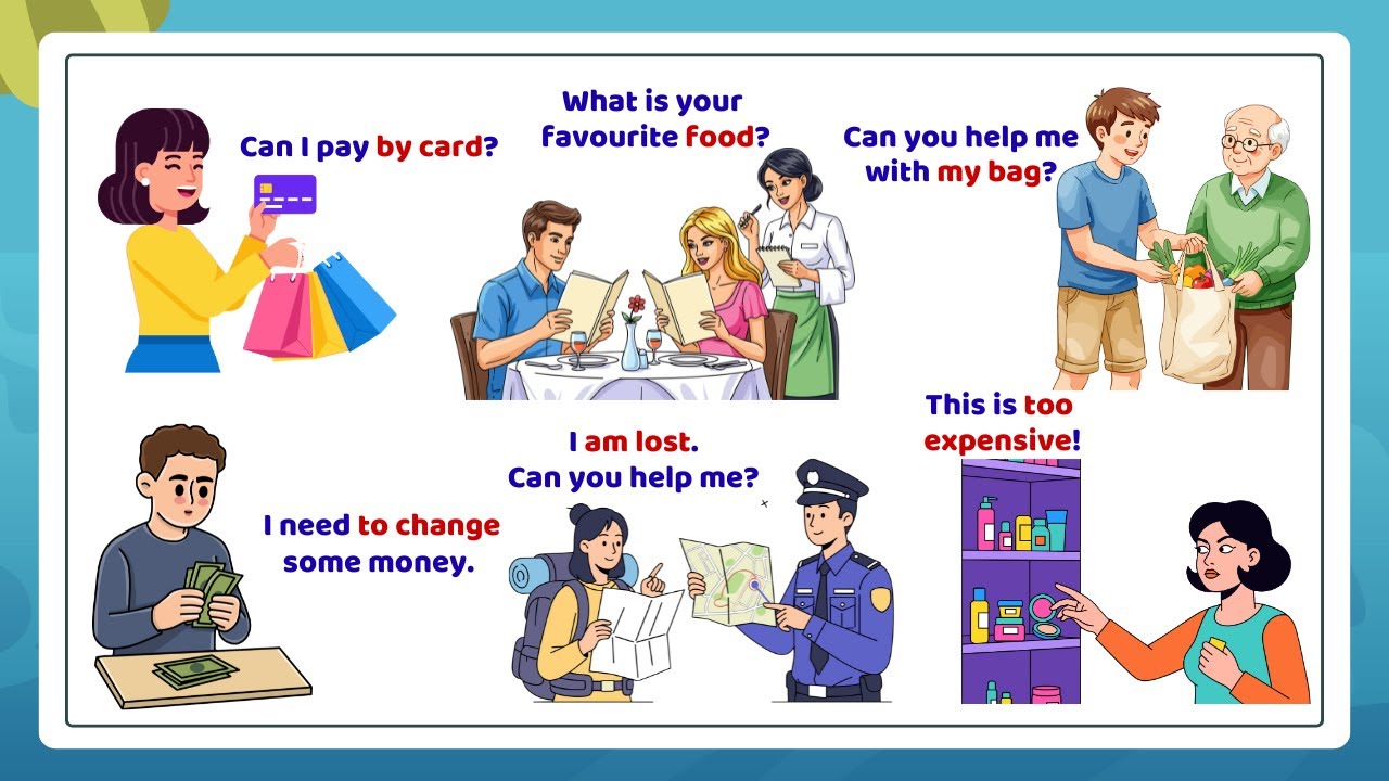 Daily Use English Sentences | Everyday English Sentences - YouTube