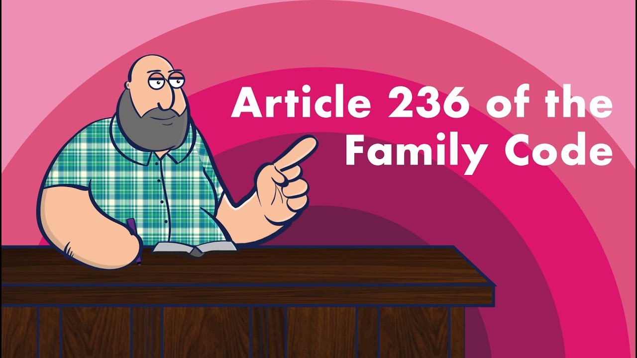 [TORTS AND DAMAGES] Article 236 of the Family Code - YouTube