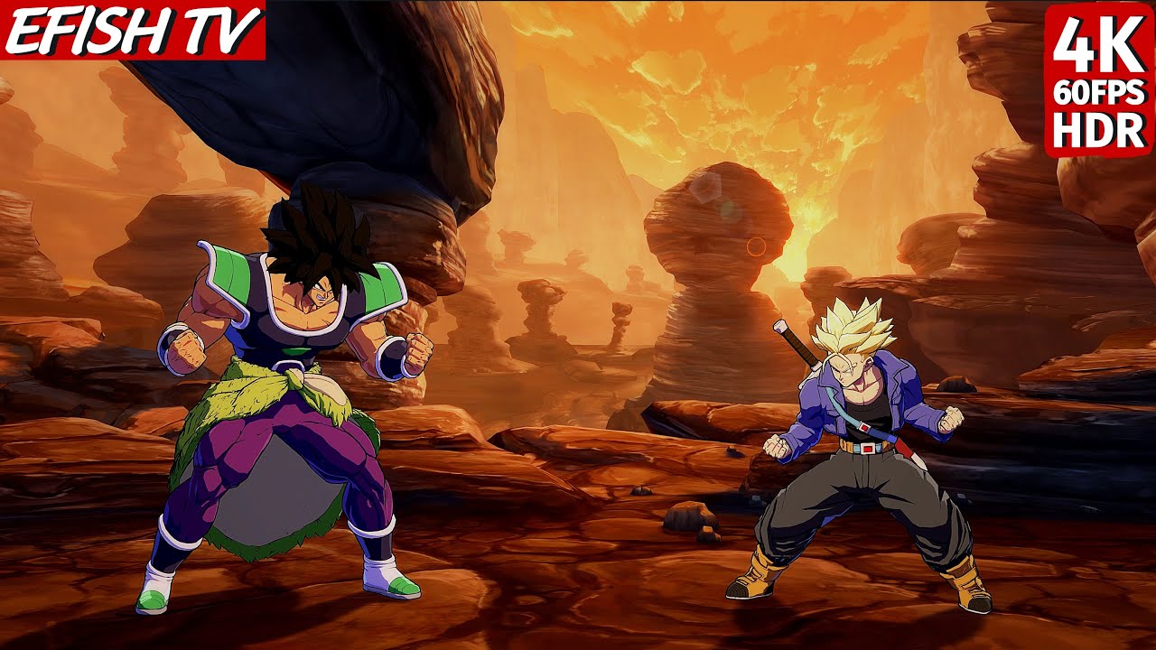 DBS Broly vs Trunks (Hardest AI) - Dragon Ball Fighter Z - YouTube