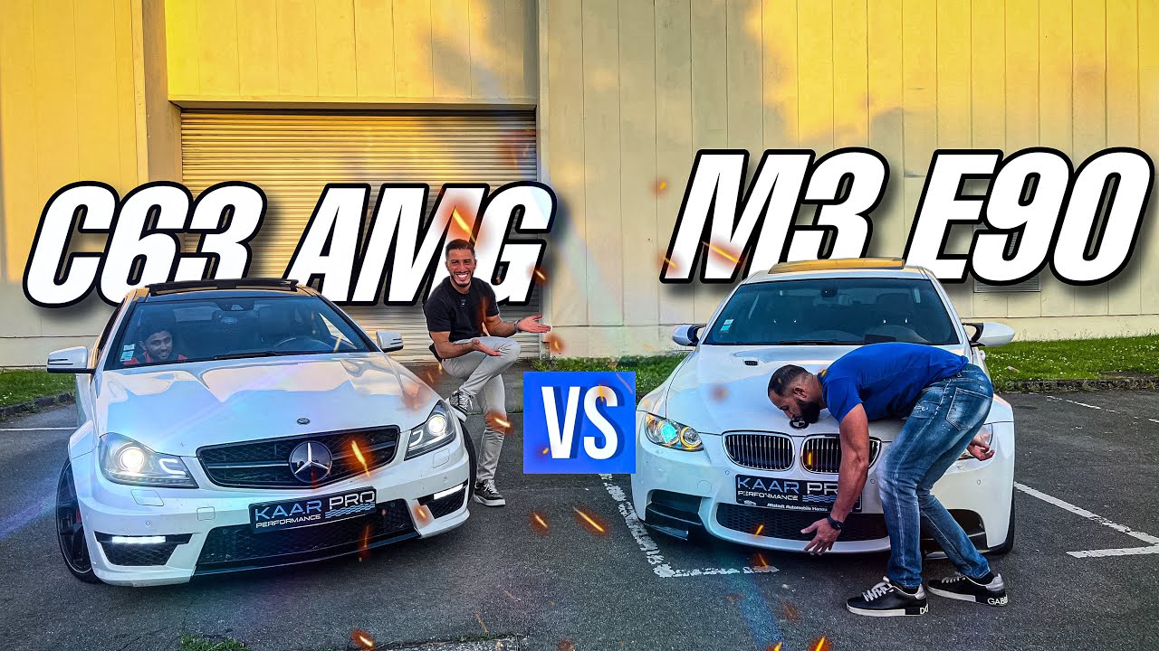 BMW M3 E90 ou C63 AMG ? - YouTube