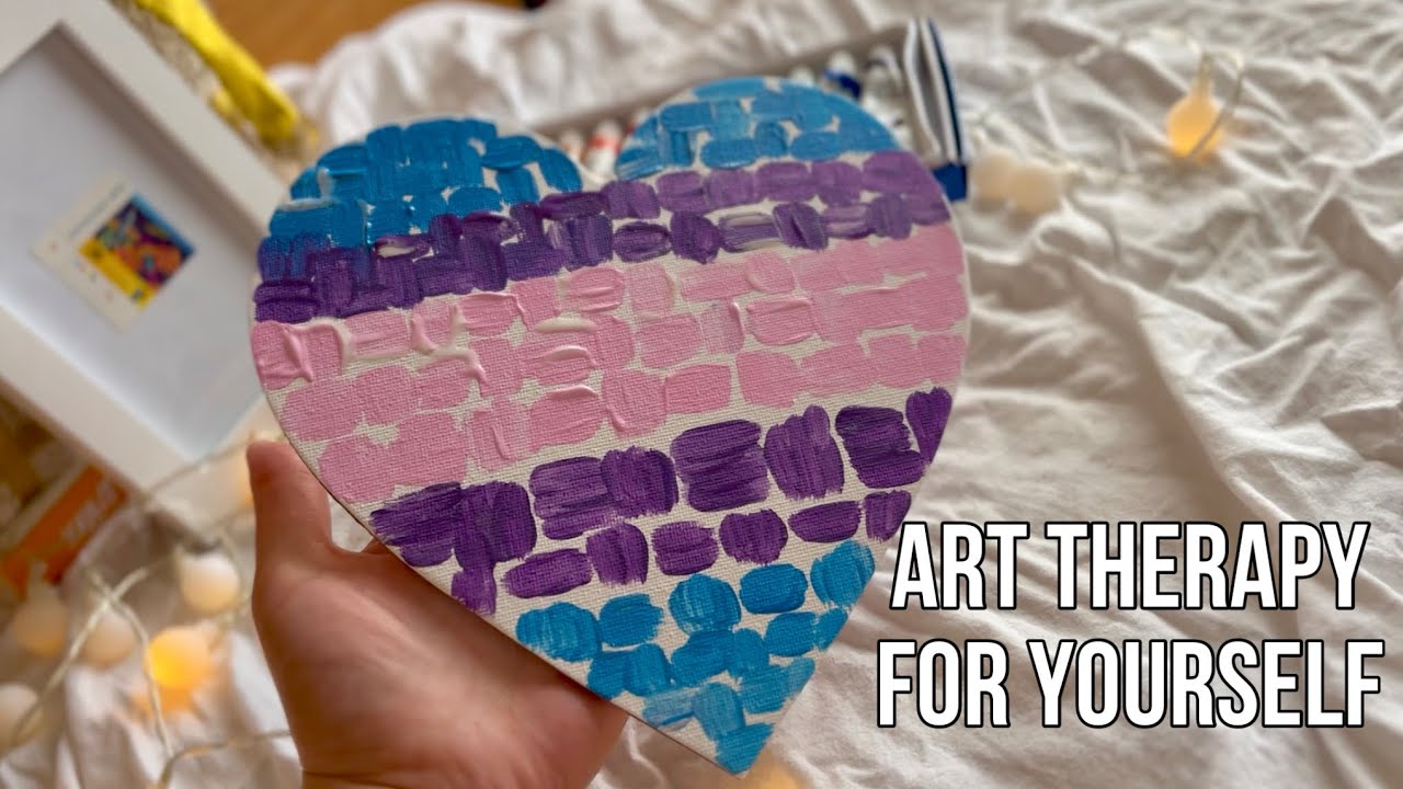 Art therapy for yourself. Easy drawing in 5 minutes | Арт-терапія для ...