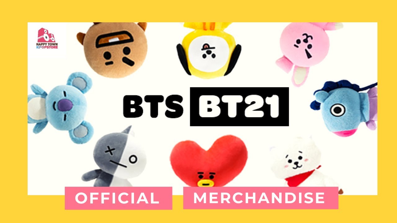 BT21 Official Merchandise - YouTube