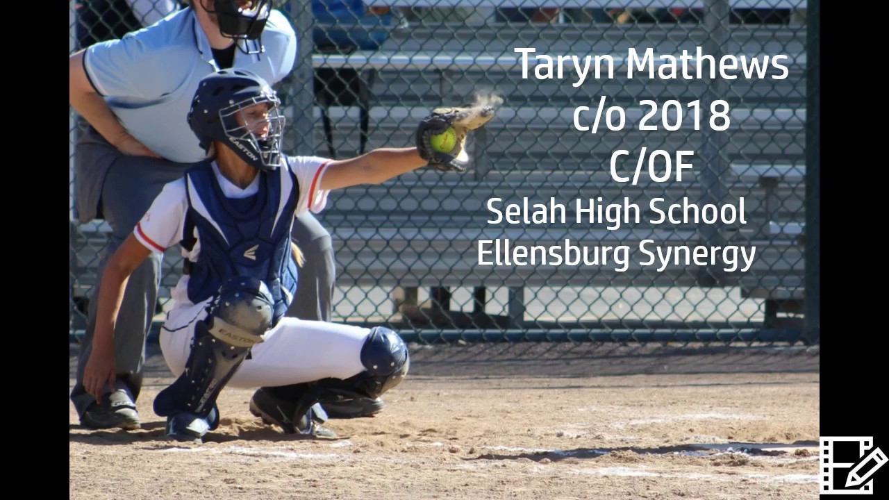Taryn Mathews C/O 2018 Softball Skills Video - YouTube