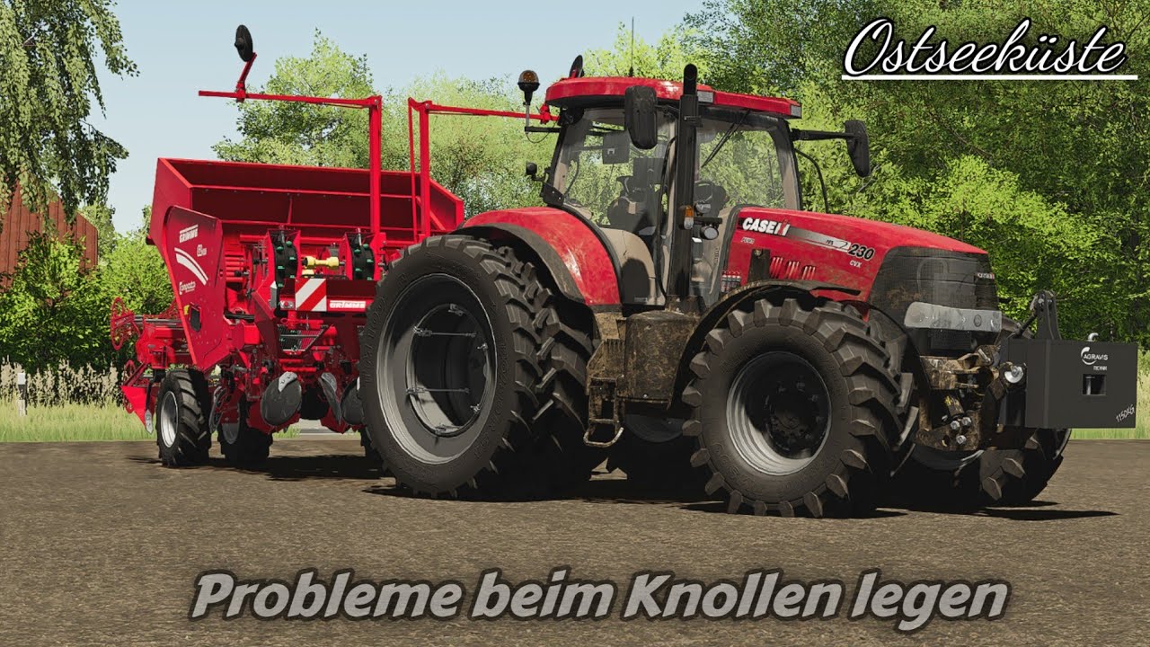 Ostseeküste#07 Probleme beim Knollen legen - YouTube