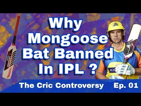 Watch Why Mongoose Bat Banned From IPL After 2010 | The Cric ...