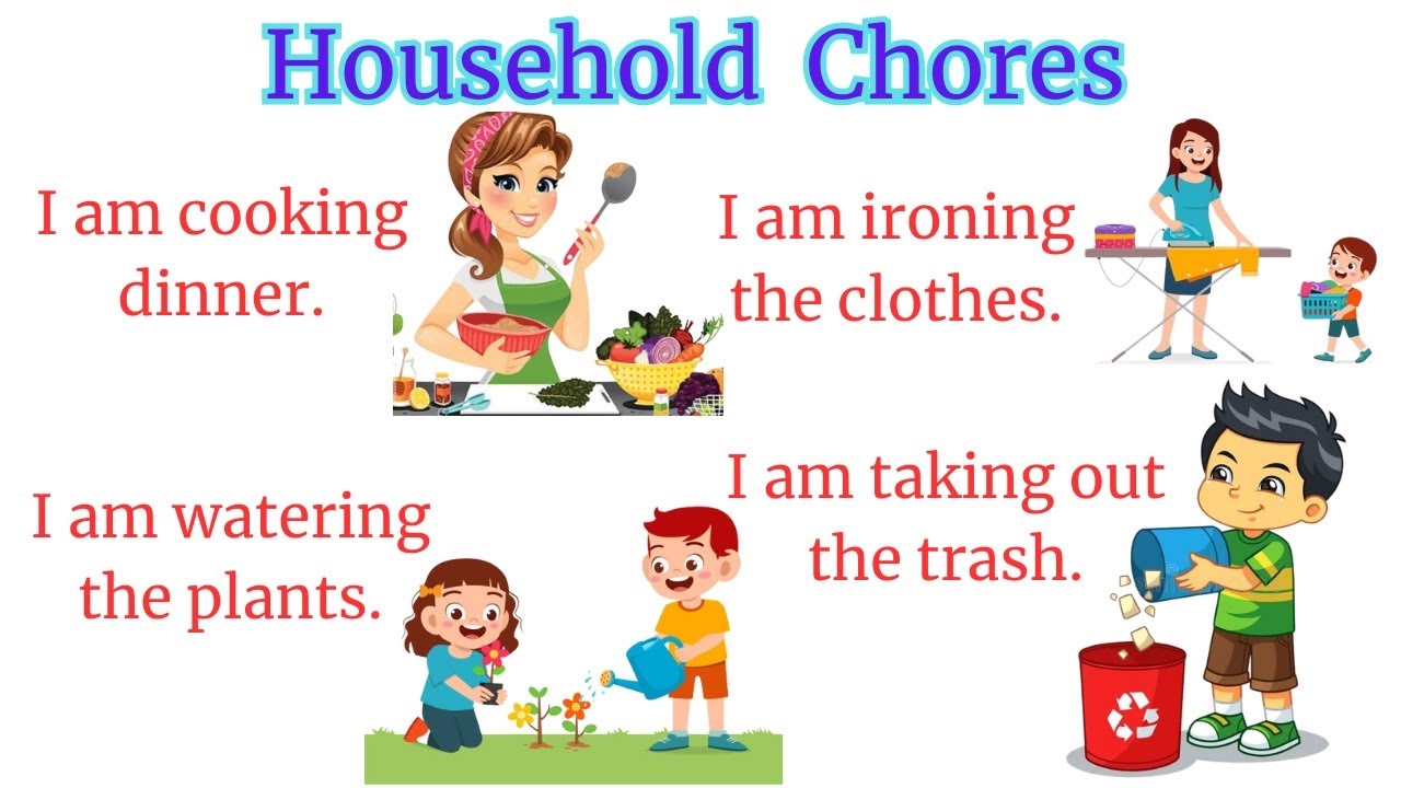 Speak English With Household Chores | English Speaking Practice | Daily ...