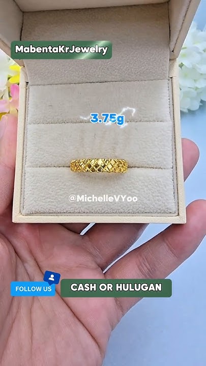 Ring for Women 3.75g | 24k Korean Gold #koreangold #jewelry - YouTube