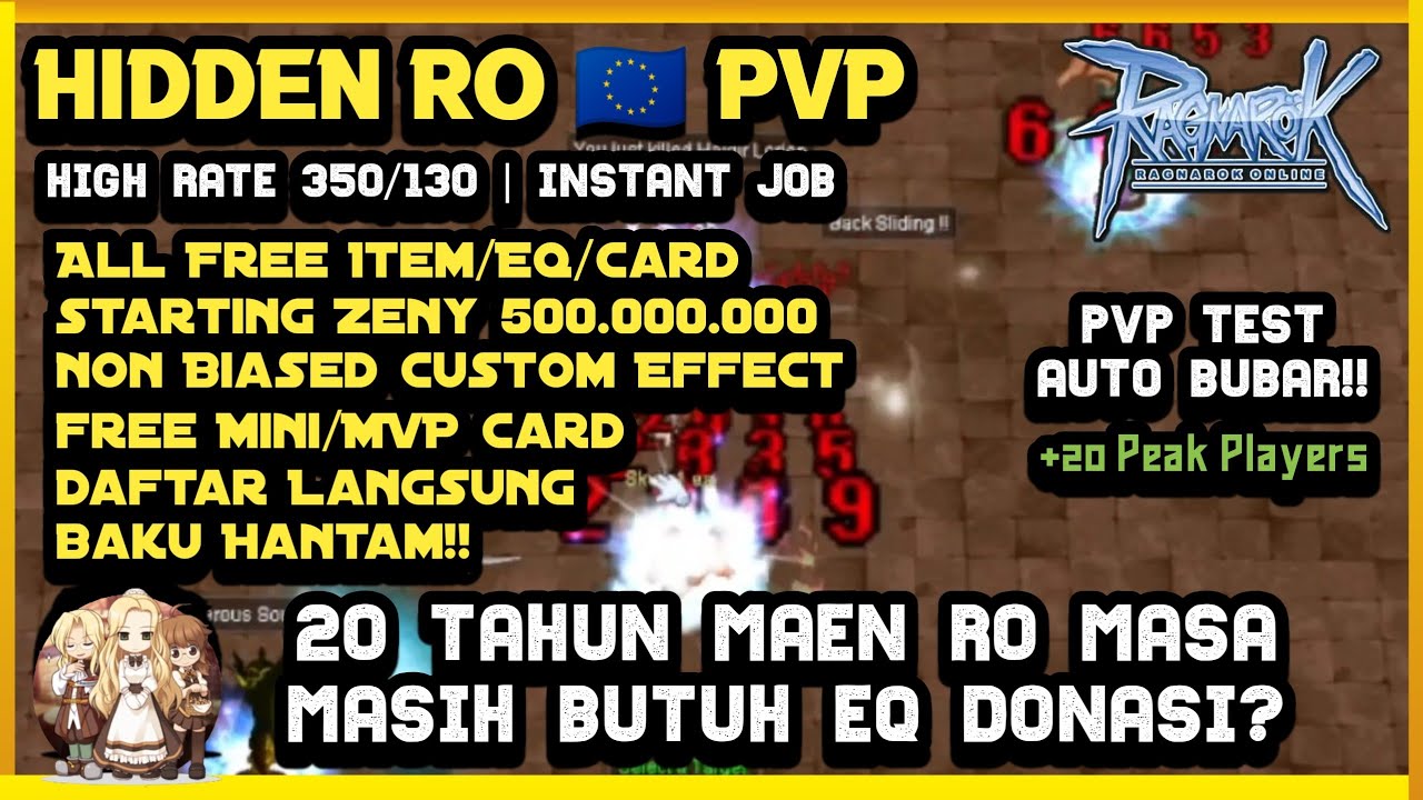 REVIEW HIDDEN RO (EUR) : ALL JOB TIPS & TRIK DOMINASI PVP DI RAGNAROK ...
