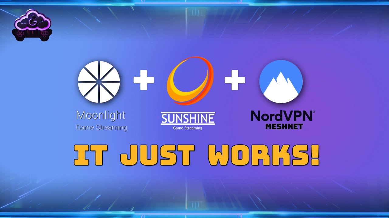 REMOTE Moonlight streaming With NordVPN Meshnet | Moonlight+Sunshine+NordVPN Meshnet - YouTube