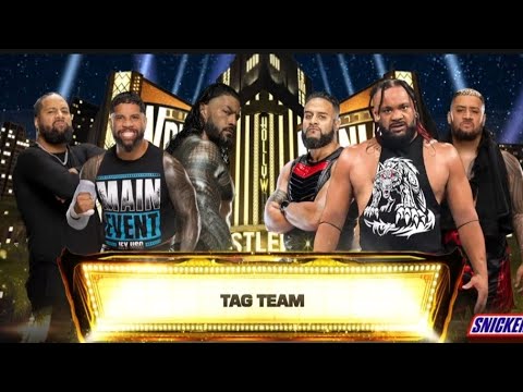 WWE 2k24-OG Bloodline VS NEW Bloodline | WrestleMania 39 - YouTube