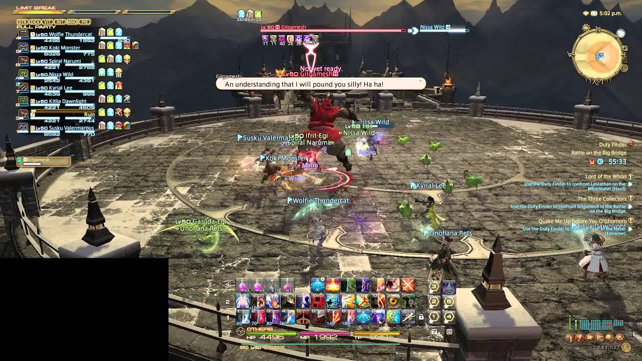 FFXIV ARR: Battle on the Big Bridge - YouTube