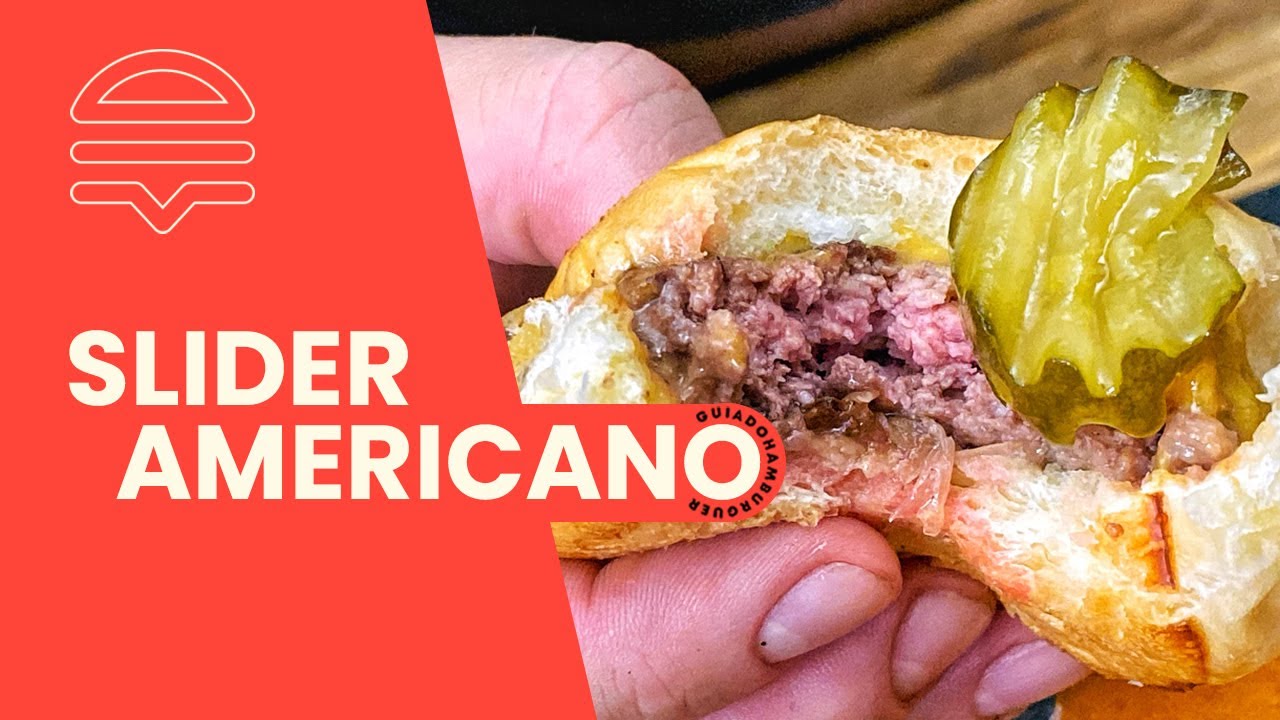 COMO FAZER SLIDER AMERICANO 🇺🇸 (WHITE MANNA) | Guia do Hambúrguer - YouTube