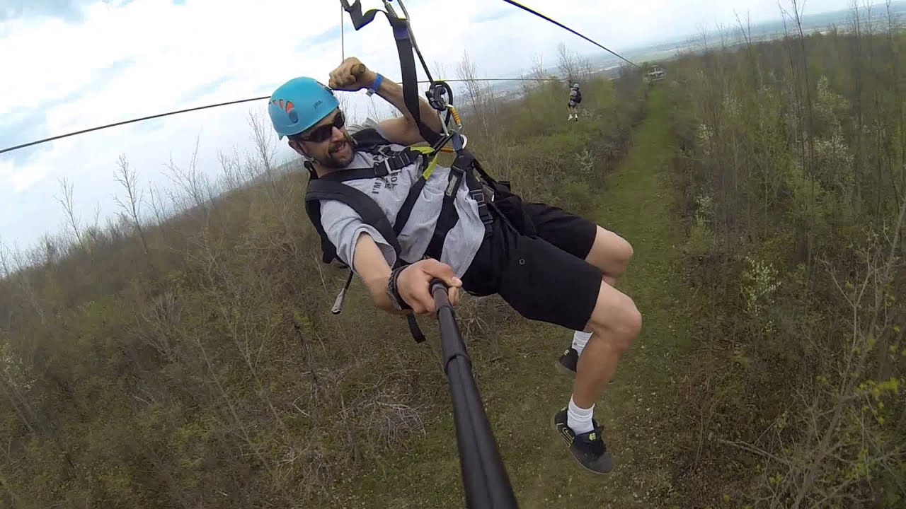 Zip Line Fun - YouTube
