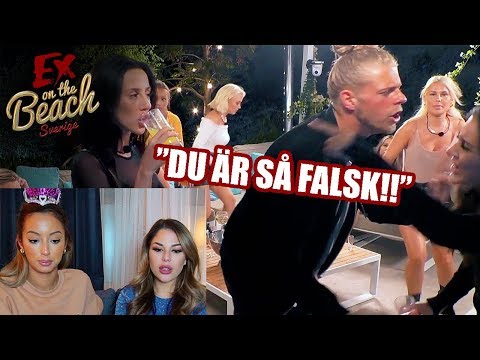 DET GÅR ÖVERSTYR! | REAGERAR PÅ EX ON THE BEACH AVSNITT 5 *SPOILER*