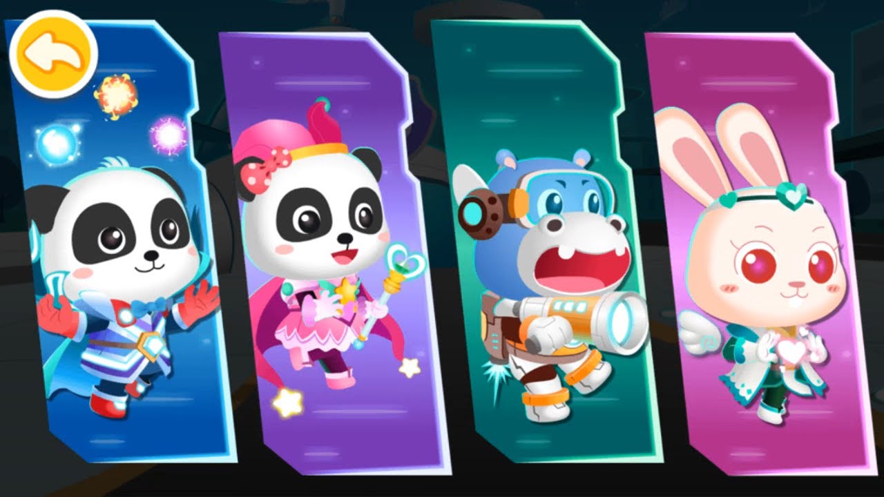 Pertempuran Hero Panda Kecil Superhero | Cerita Lagu Anak Babybus ...