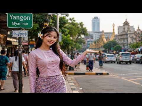 🇲🇲 Exploring Yangon, Myanmar | Local Life, Street Food, Markets & Colonial Charm