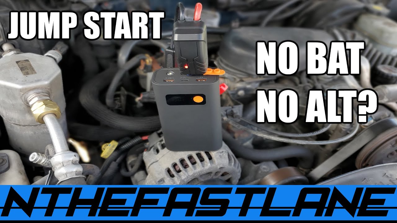 Can A Jump Starter Start A Vehicle WITHOUT A Battery Or A Alternator ...