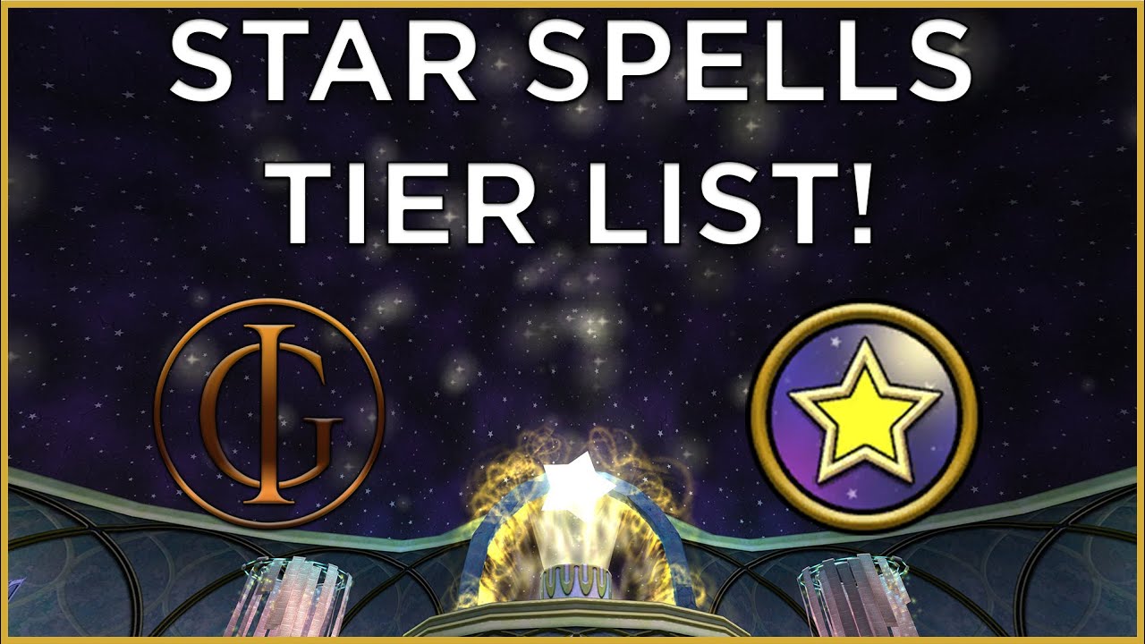 Wizard101 STAR Spells Tier List! - YouTube