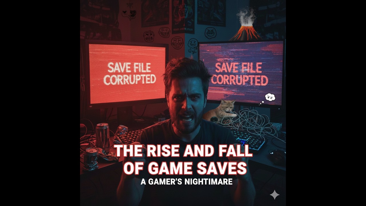 The Rise and Fall of Game Saves A Gamer's Nightmare - YouTube