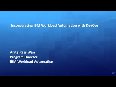 AIOps IBM Workload Automation User Group June 24 Session 5 IWA/IWS ...