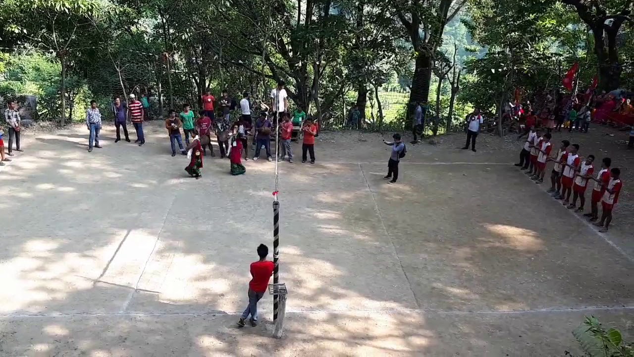 Volleyball final game in gulmi. Celebrate with panche baja syangja vs ...