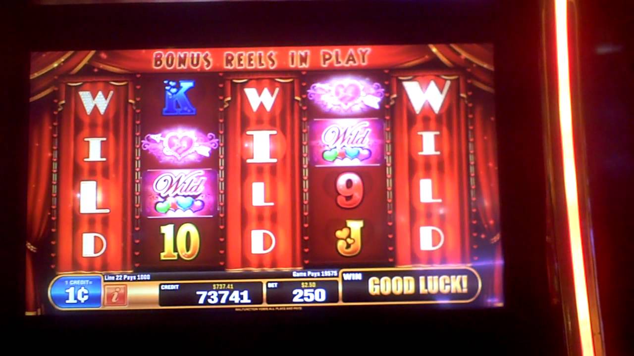Betty Boop Love Meter video slot machine bonus 1 spin 3 Wild Reels ...