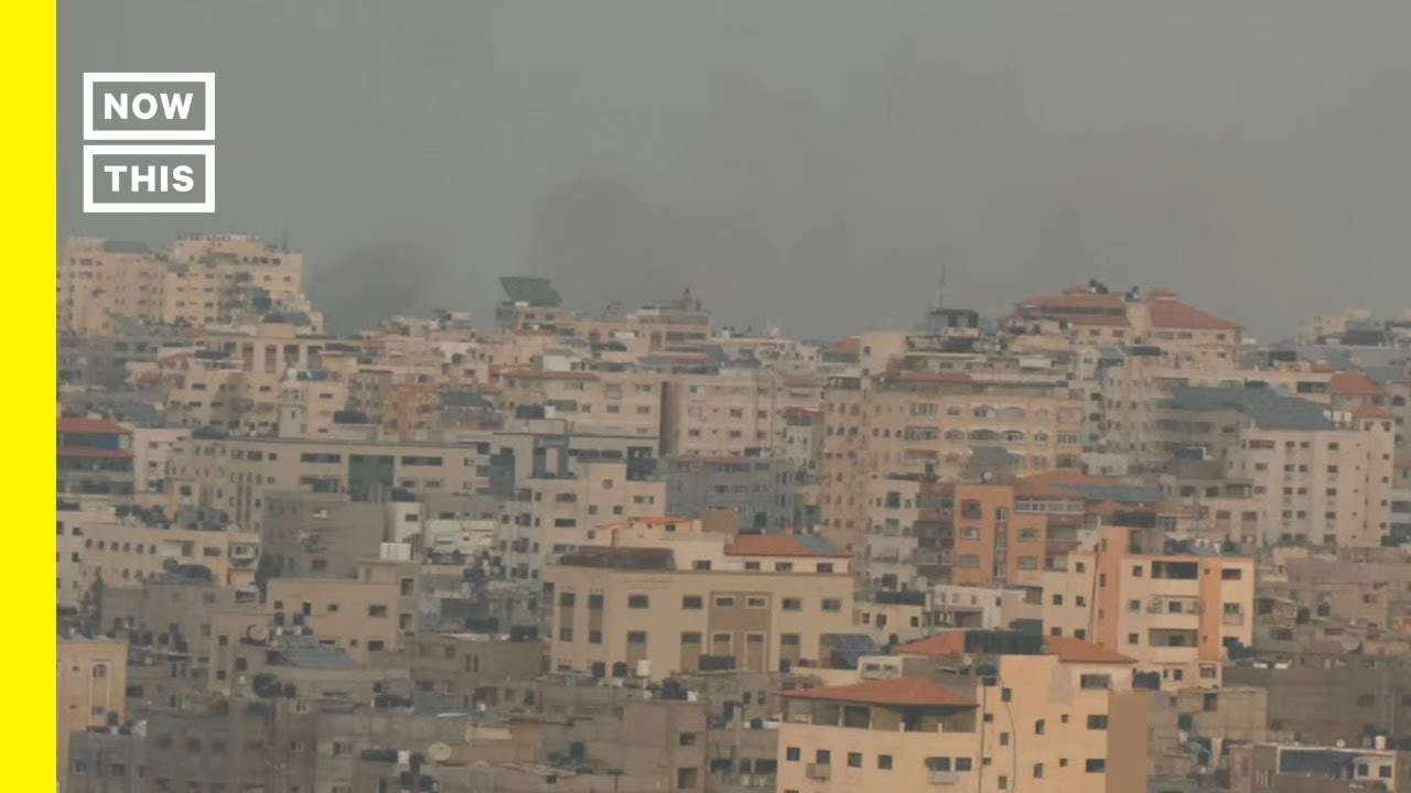 View of Gaza Skyline 10/16/23 - YouTube