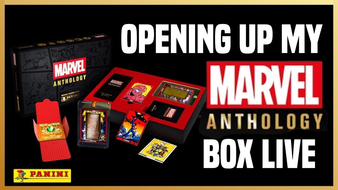 Opening my MARVEL ANTHOLOGY box live - YouTube
