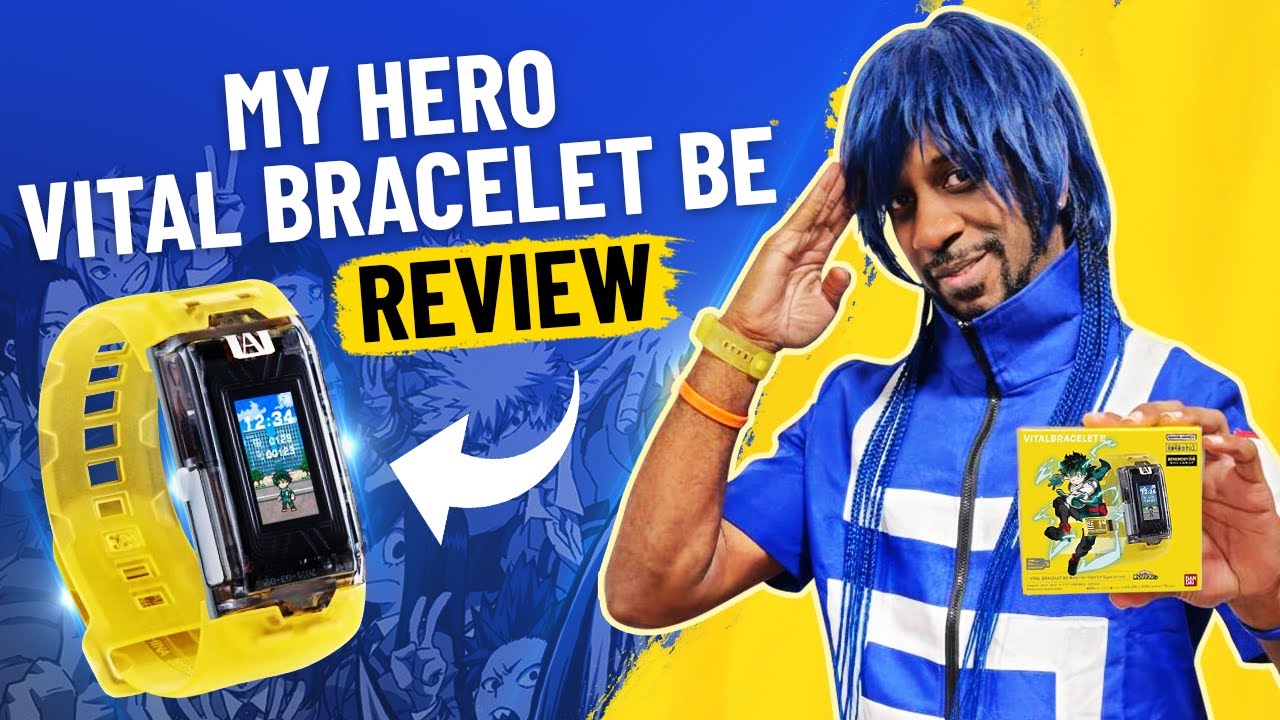 My Hero Academia Vital Bracelet BE Unboxing & Review - YouTube