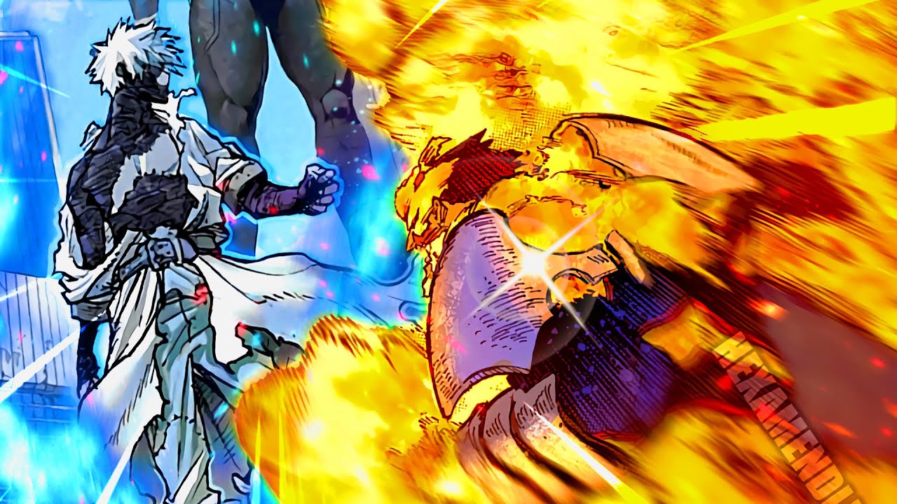 PRIME All for One FORCES Endeavor to Fight Dabi.. My Hero Academia ...