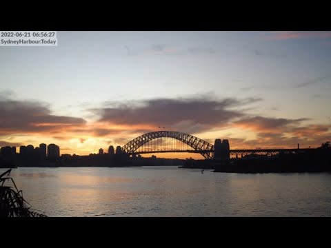 The sun and blue skies have returned to paradise today. This is Sydney ...