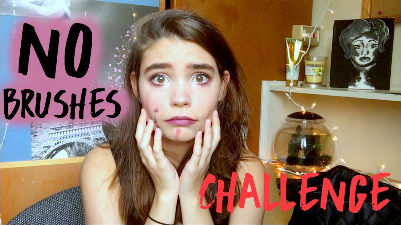 Full Face Using Only My Fingers||Challenge - YouTube