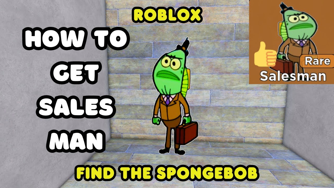 How To Find The SalesMan Roblox Find The Underwater Characters - YouTube